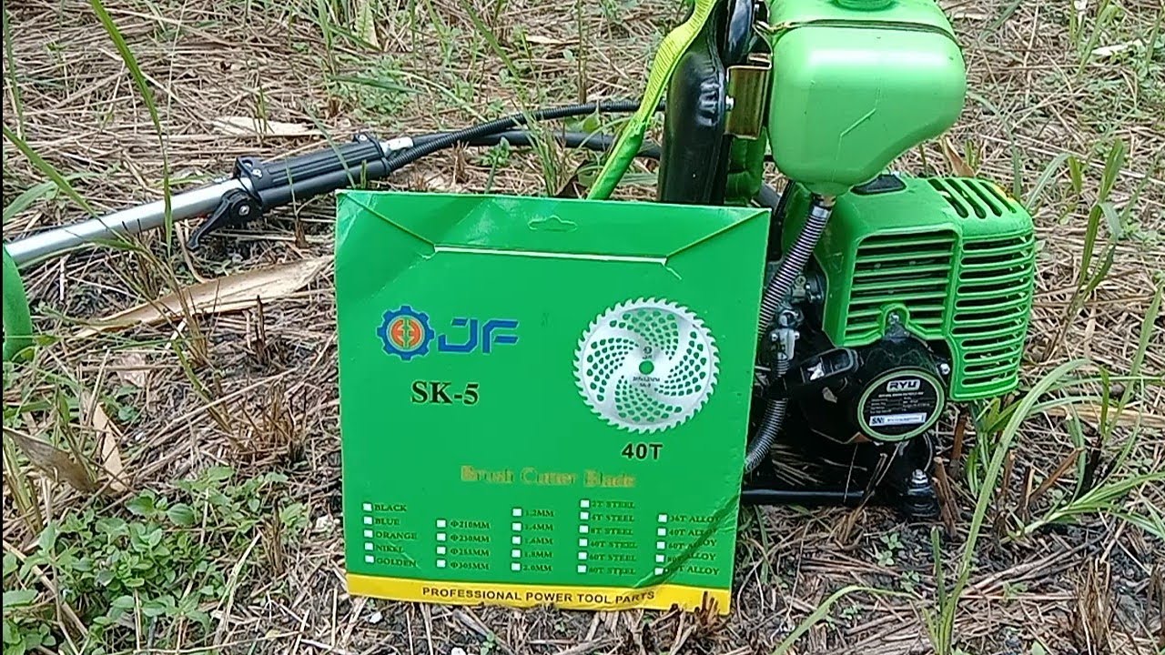 Test Mata Potong Rumput Bulat 30rbn Merk JF SK-05 40T👍 - YouTube