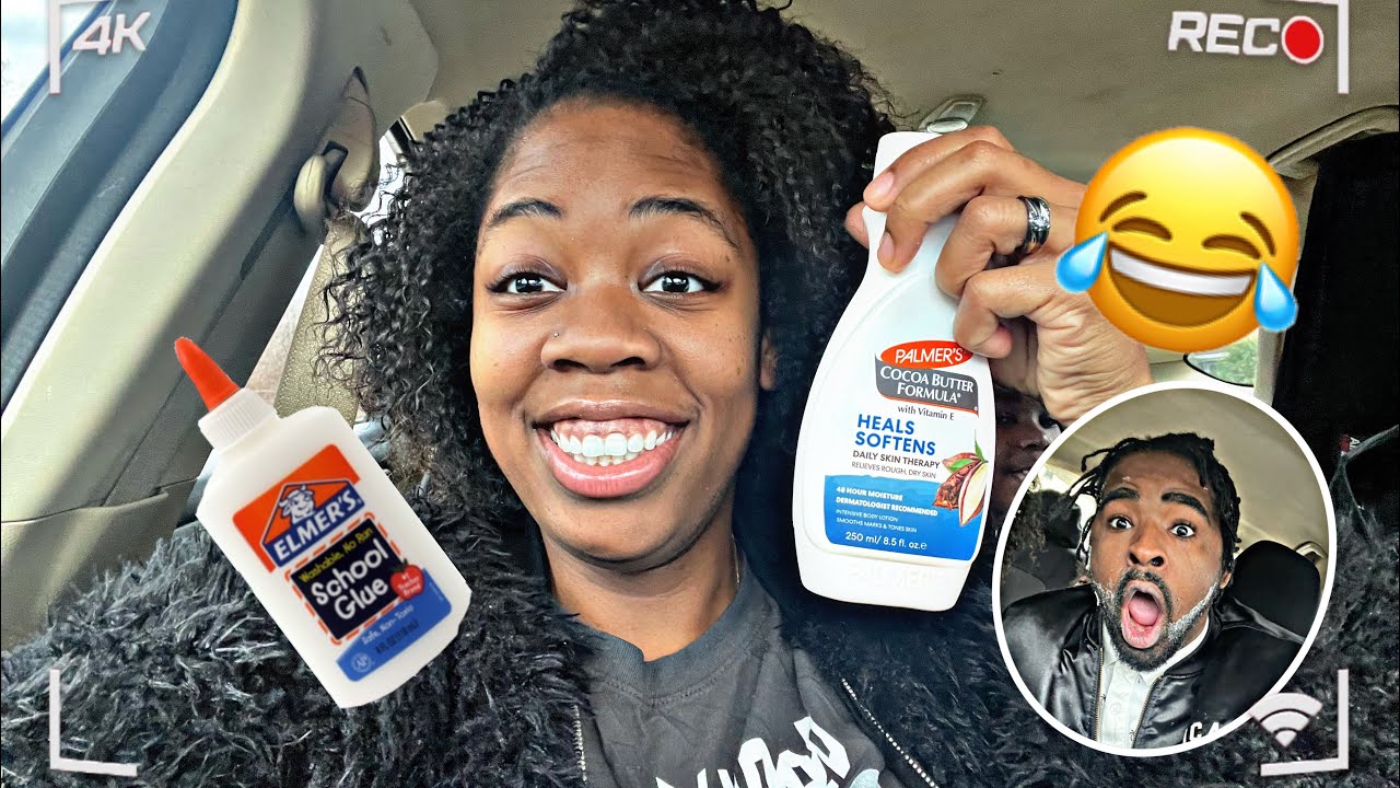 I PUT REAL GLUE IN MY HUSBAND LOTION BOTTLE (EPIC REVENGE PRANK) - YouTube
