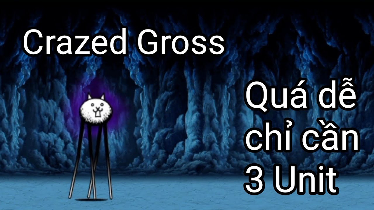 The Battle Cats - Tập 23: Qua Màn Crazed Gross Cat Chỉ Với 3 Unit ...