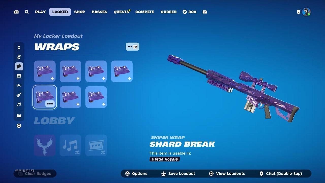 Fortnite. wraps. SHARD BREAK! - YouTube