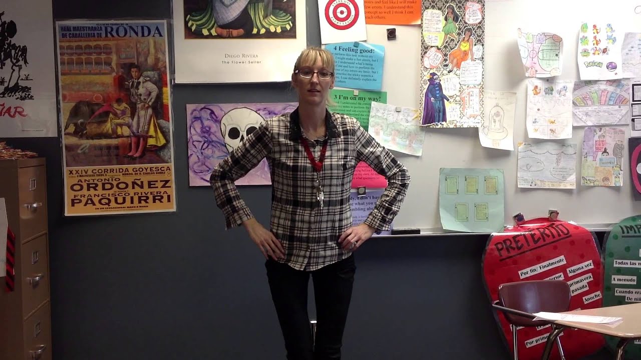 Descubre II Leccion 1 Pruebita del cuerpo y los verbos Profesora ...