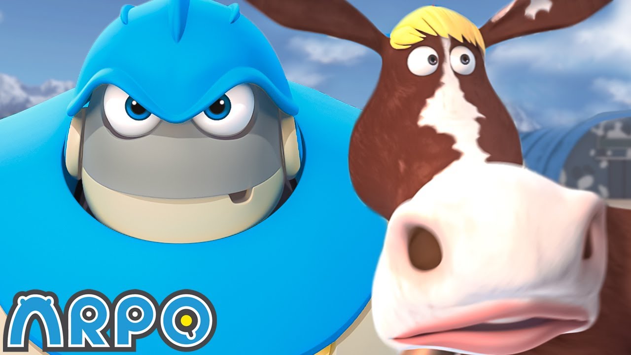 Misión MUU MUU | El Robot ARPO y el Bebé | Caricaturas y Dibujos ...