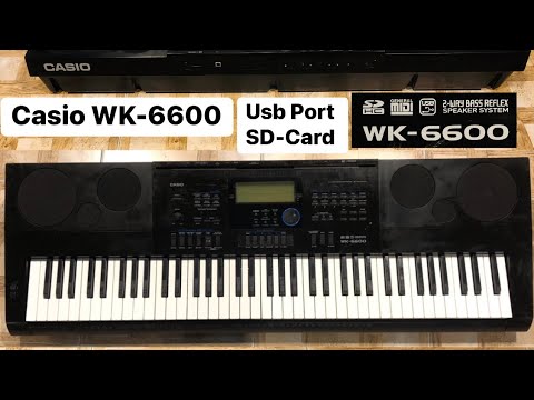 Casio WK-6600 Keyboard 🎹 ( Wilson’s music instruments 03371476660 ...
