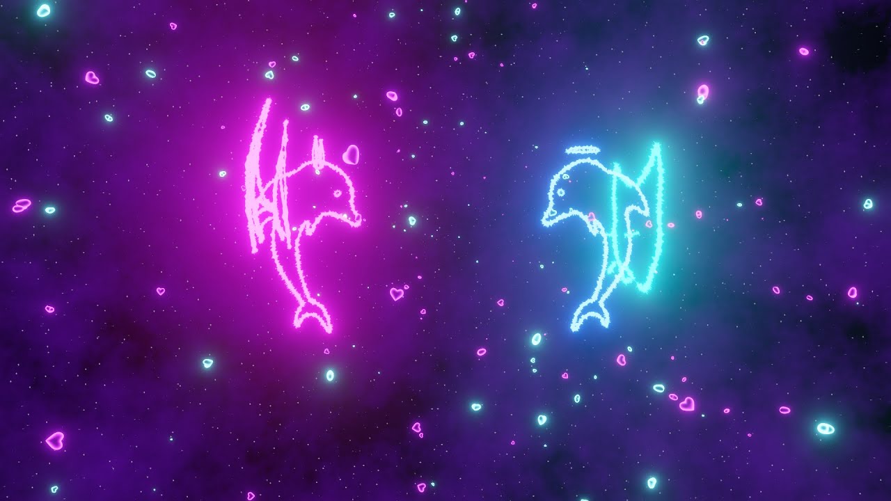 15 min Chill loop EDM Evil And Angel Dolphins music. #chill #music #edm ...