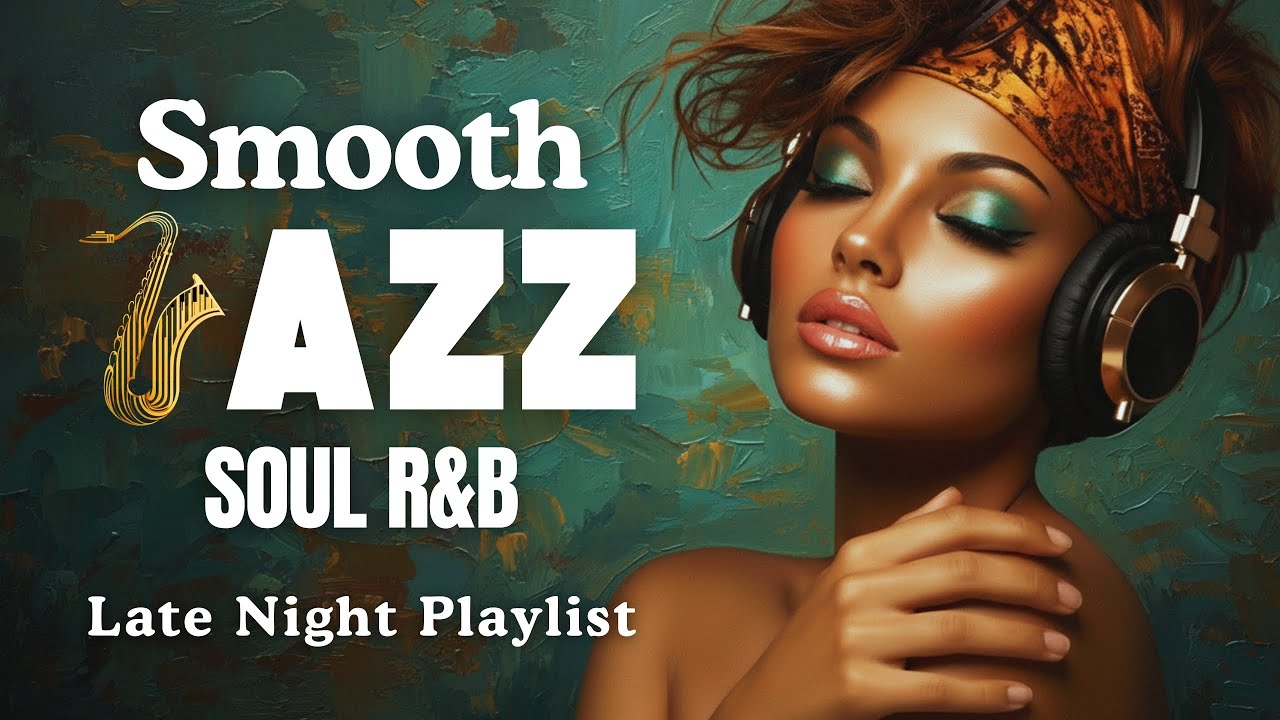 Smooth Jazz & R&B Soul Night City — Cinematic Sax Jazz Lounge for Calm ...