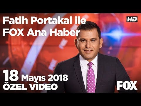 Ramazan'ın ilk Cuma namazında dualar Filistin için... 18 Mayıs 2018 Fatih Portakal ile FOX Ana Haber