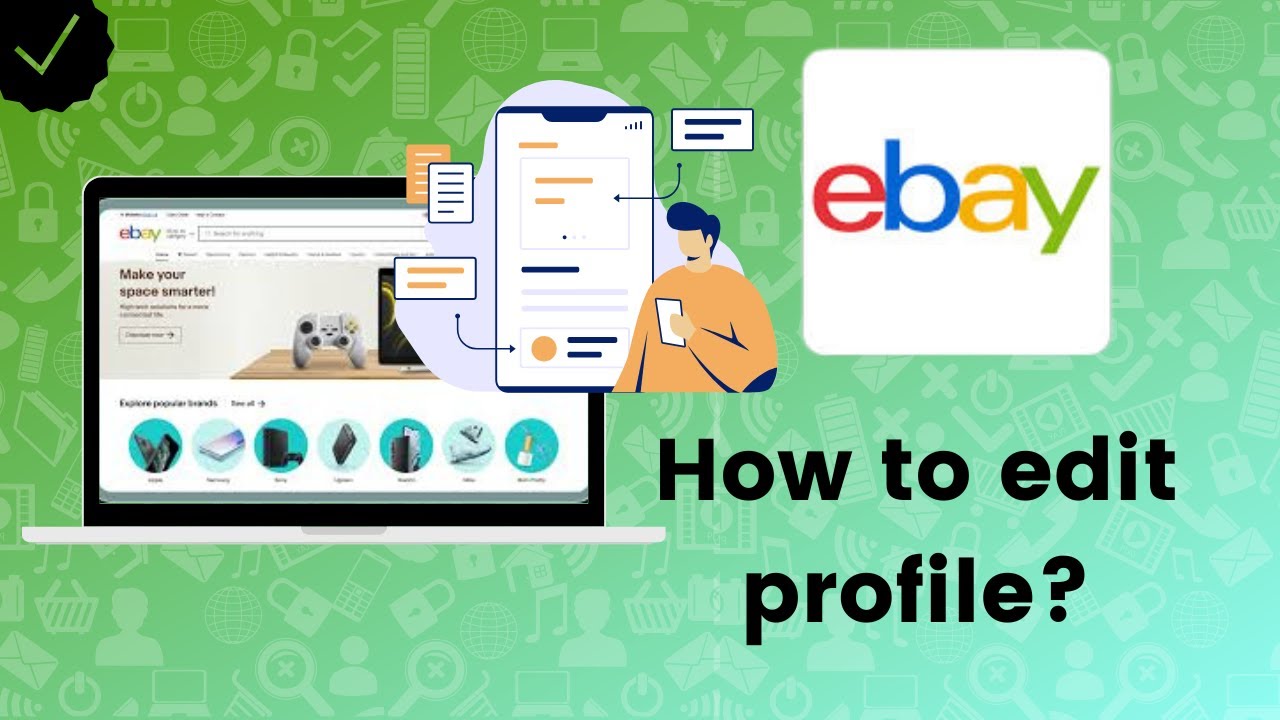 How to edit profile on eBay.com? - YouTube
