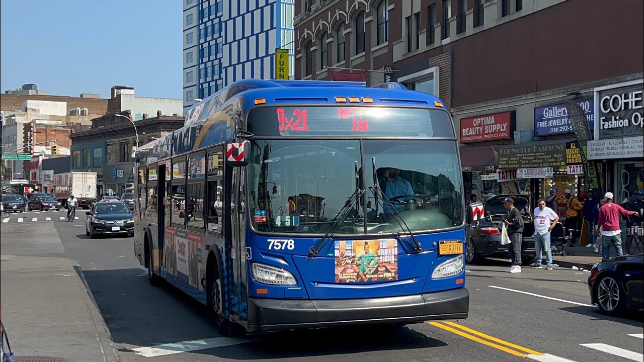 60 FPS 2024: MTA NYC Bus 2017 New Flyer XN40 #699 & 2019 New Flyer XD40 ...