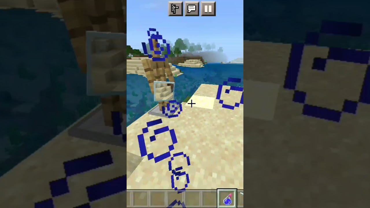 How to see through water...... #shorts #minecraft - YouTube