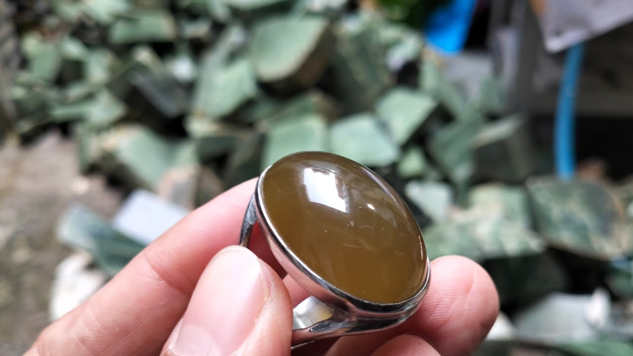 LAPAK BONGKAHAN BATU AKIK GIOK ACEH || MURAH BERKUALITAS - YouTube