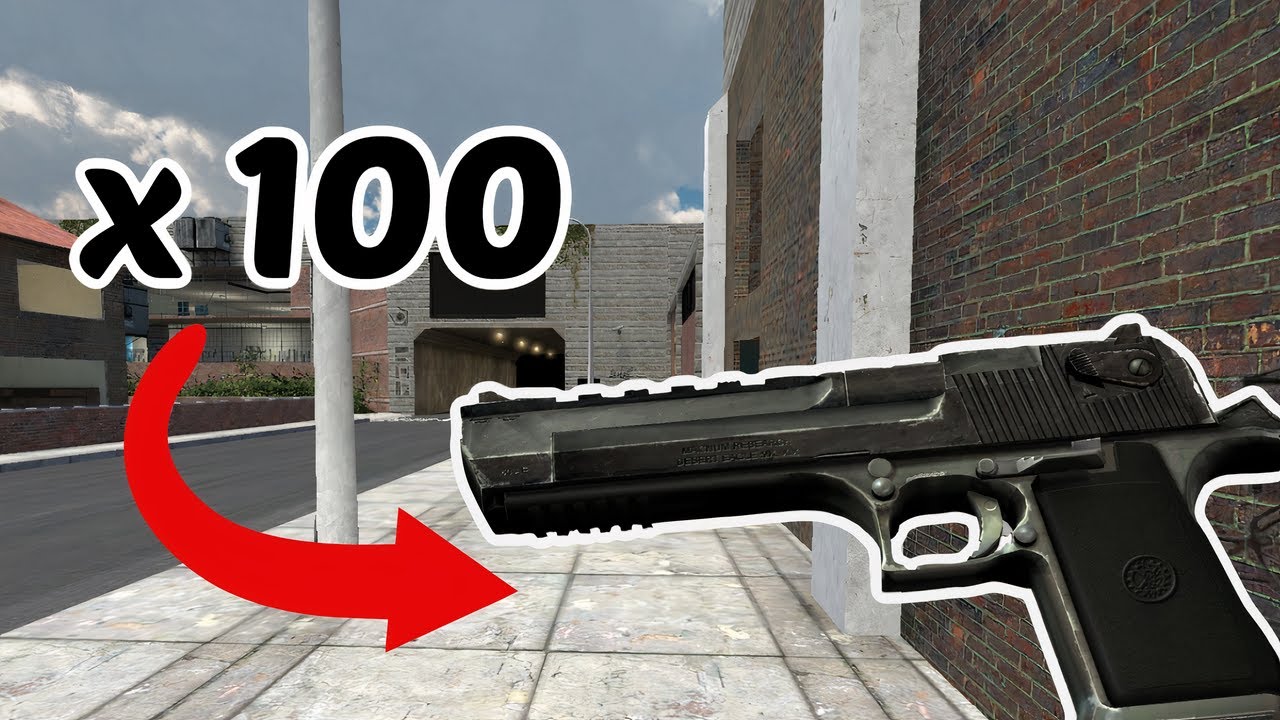 I Bought 100X DEAGLES In Gmod DarkRP And Flooded The Server With Them ...