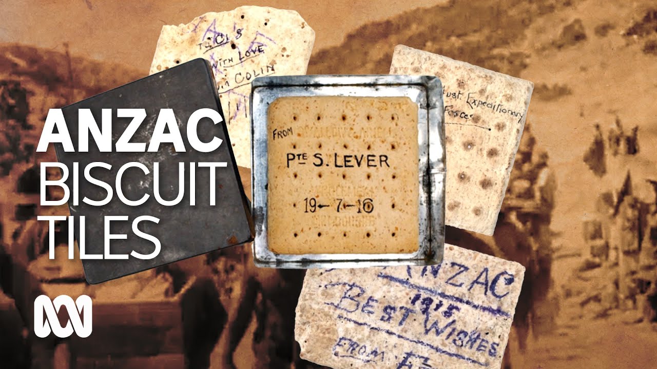 Anzac tiles used to send letters to loved ones | Anzac Day 2024 | ABC ...
