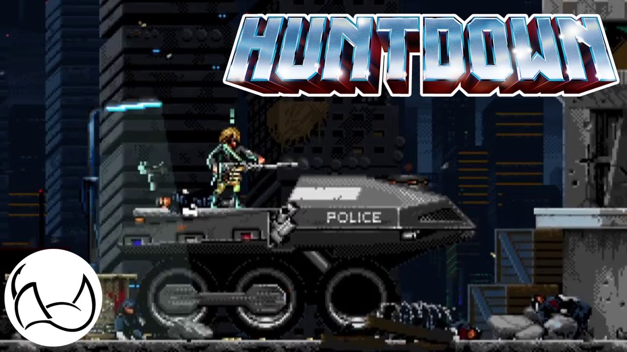 Side-Scrolling Shoot 'Em Up - Retro Modernized | Part 1 | Huntdown ...