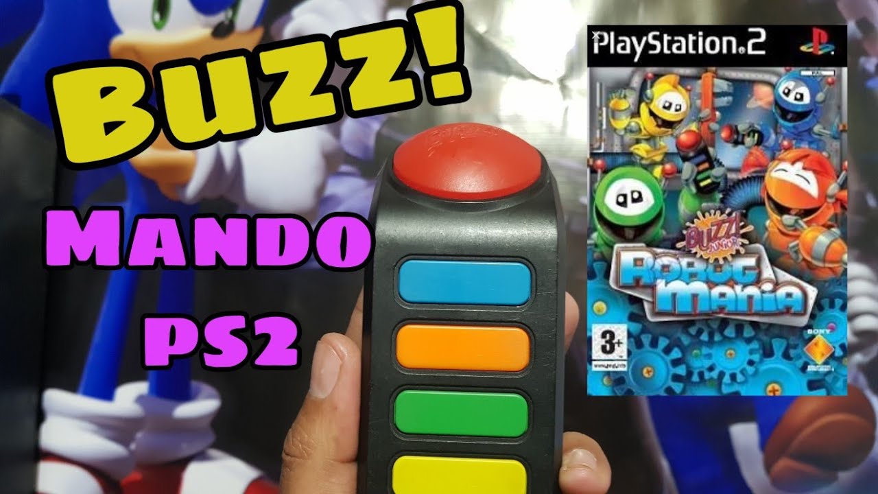 Buzz! Ps2 Review y gameplay! Robo jam mania - YouTube