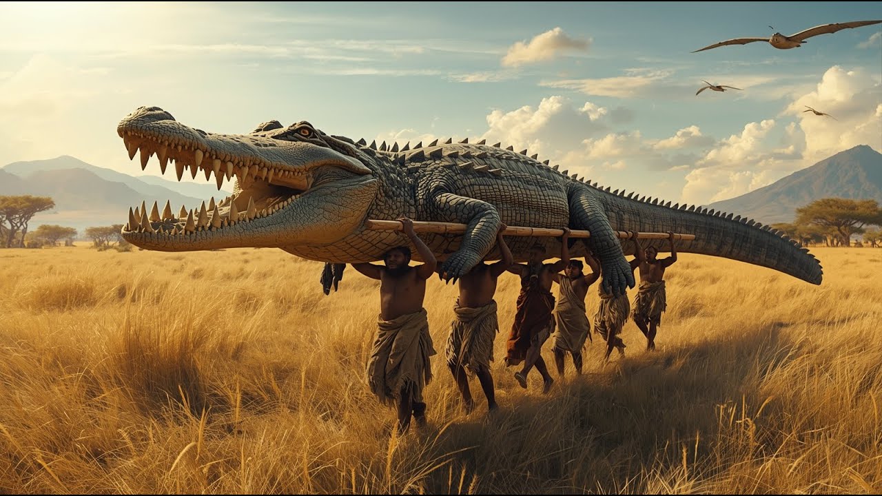 Crocodile Fangs: Ancient Predators of a Million Years Ago - YouTube