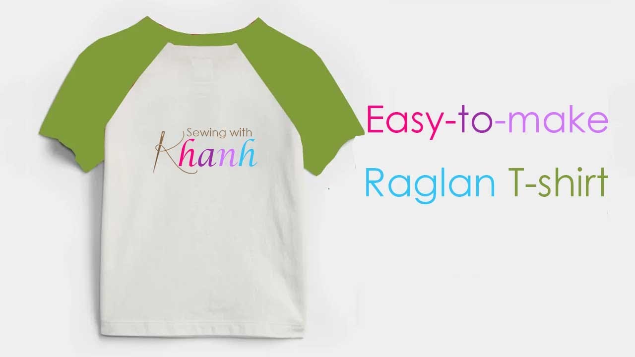 👕Easy to make Raglan T shirt - Step by Step - YouTube