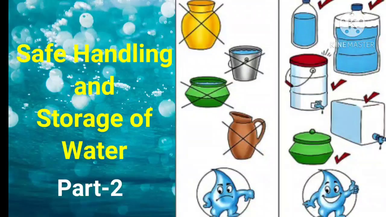 L-9/Safe handling and Storage of Water/Class 4/DAV - YouTube