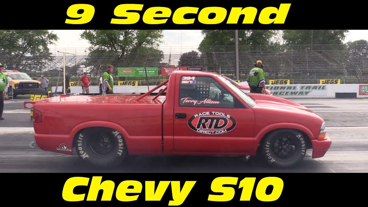 9 Second V8 S10 Drag Racing | JEGS SPEEDWeek - YouTube