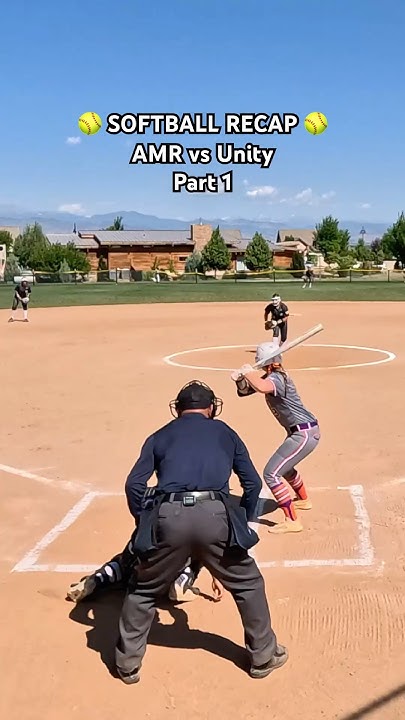 Softball Game Recap - AMR vs Unity #softball #shorts #fastpitch - YouTube
