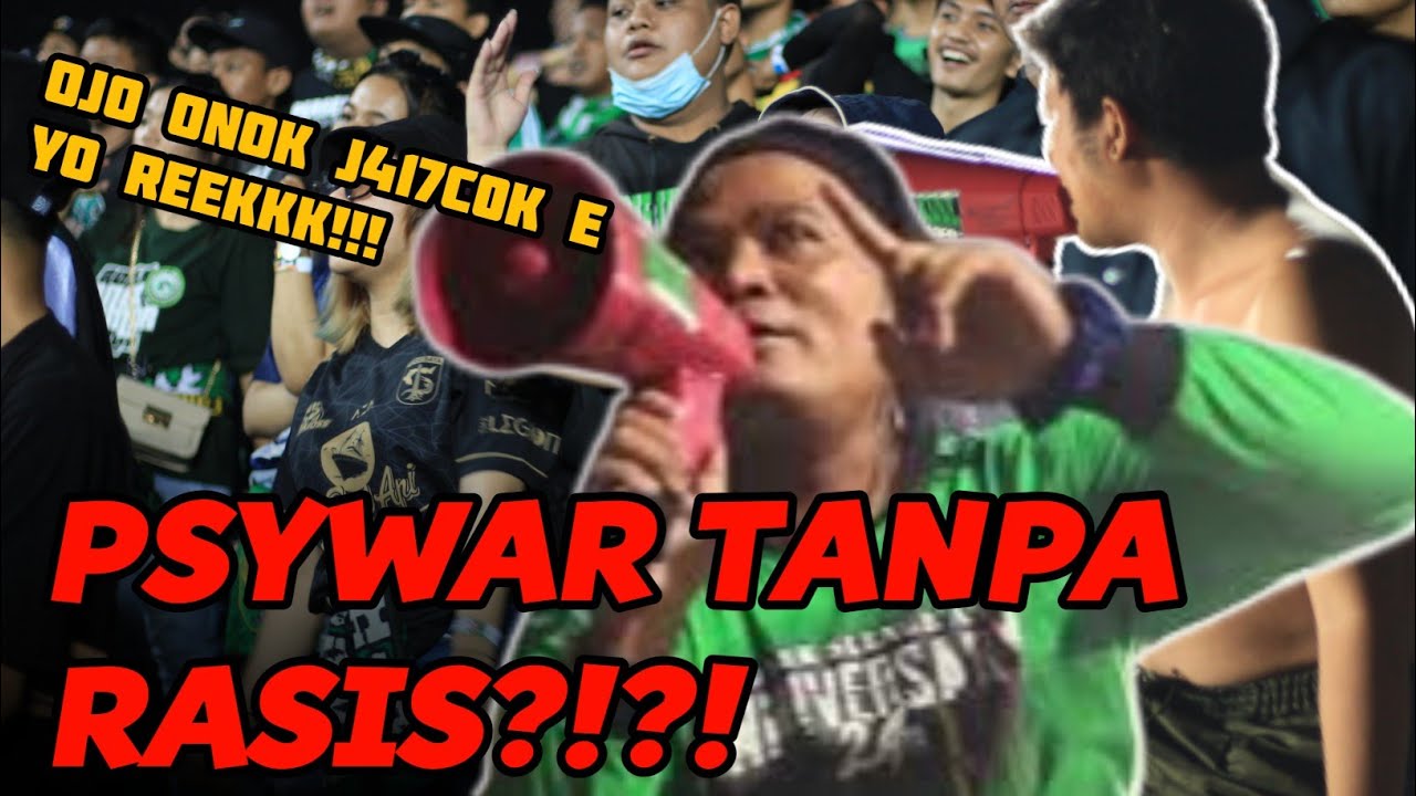 CAK TESSY DATANG PSYWAR UNTUK PERSIJA BERKUMANDANG!!! || BONEK TRIBUN ...