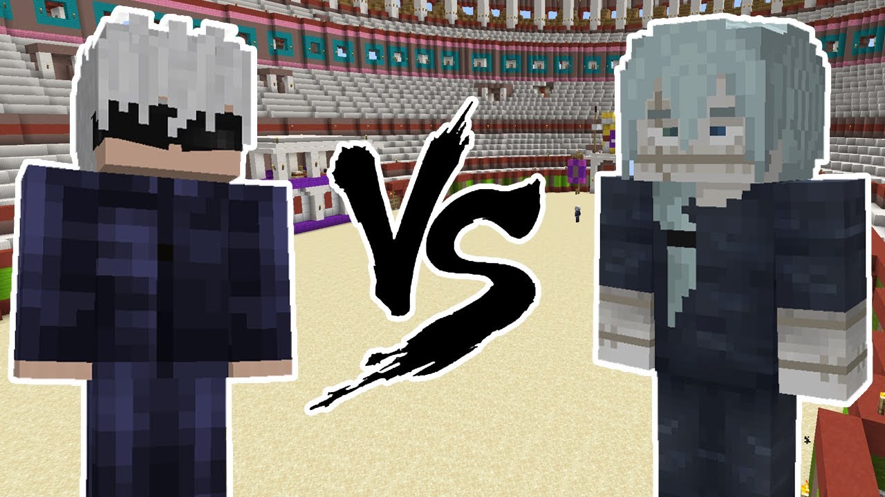 Gojo vs Mahito In Minecraft Jujutsu Kaisen Mod - YouTube