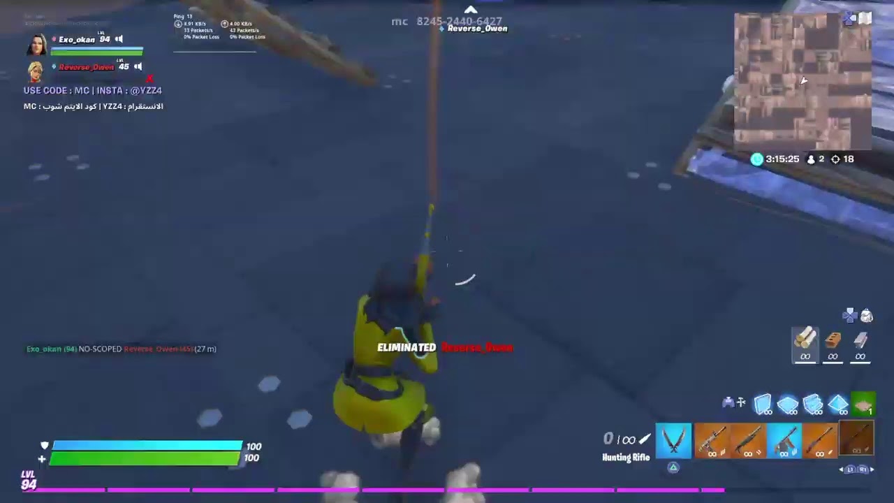 Fortnite with owen - YouTube