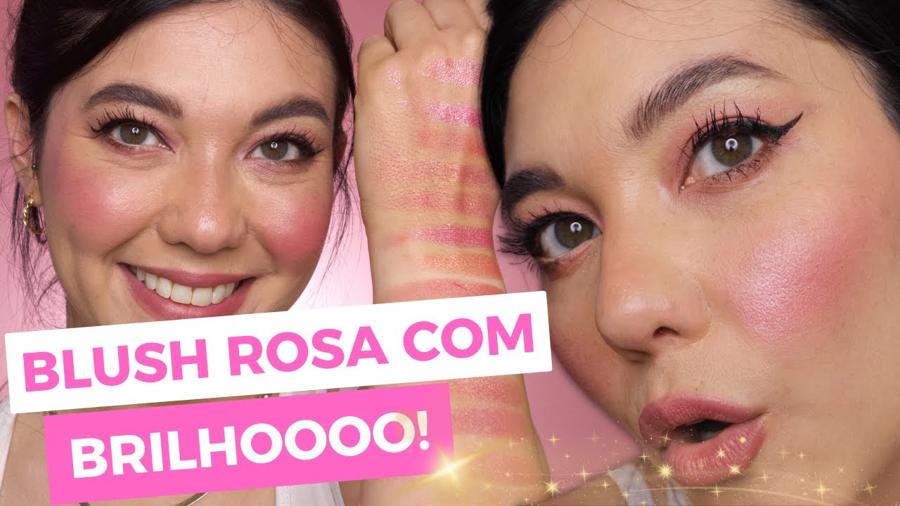 BLUSH ROSA COM BRILHO| MEUS FAVORITOS BBB: BOM, BONITOS E BRILHANTES ...