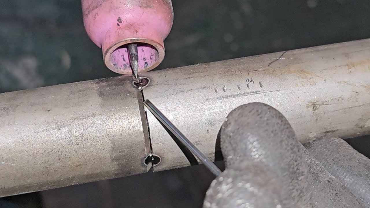 Another Trick for Single-Pass TIG Welding of Small-Bore Pipe - YouTube