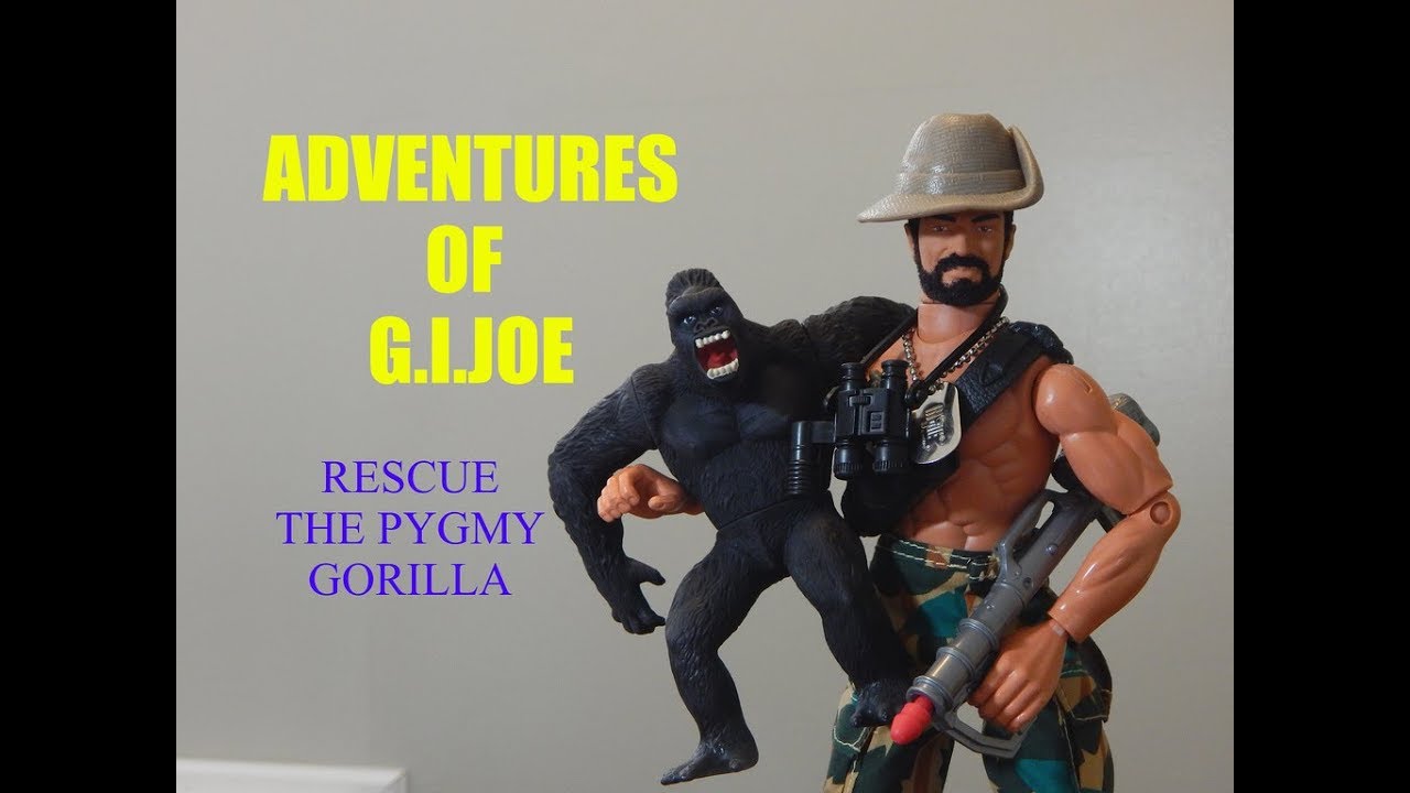 Adventures of GI JOE Rescue the Pygmy Gorilla Review - YouTube