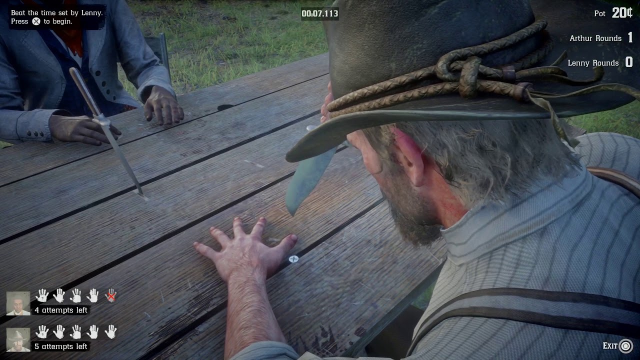 Red Dead Redemption 2 - Five Finger Fillet w/ Lenny + More | Horseshoe ...