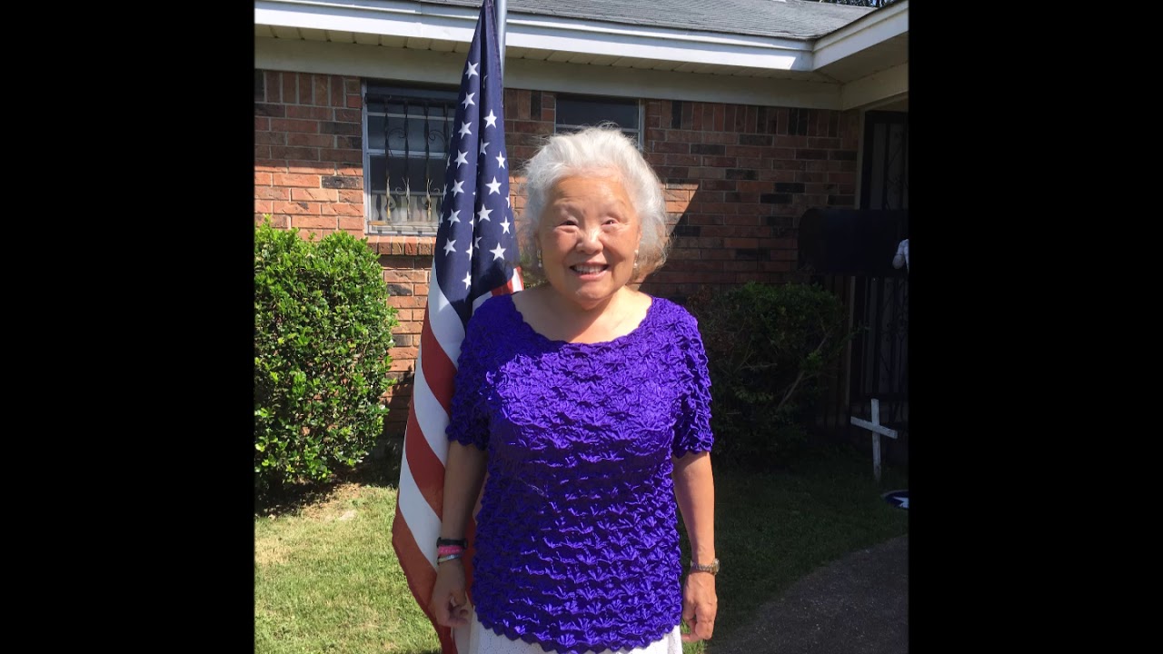 God Bless America sung by Miss Kim Wickes - YouTube