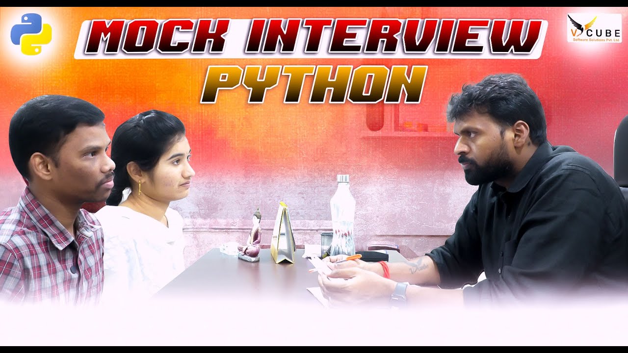 Fresher Python Mock Interview | Python Technical Round | Interview Session ...