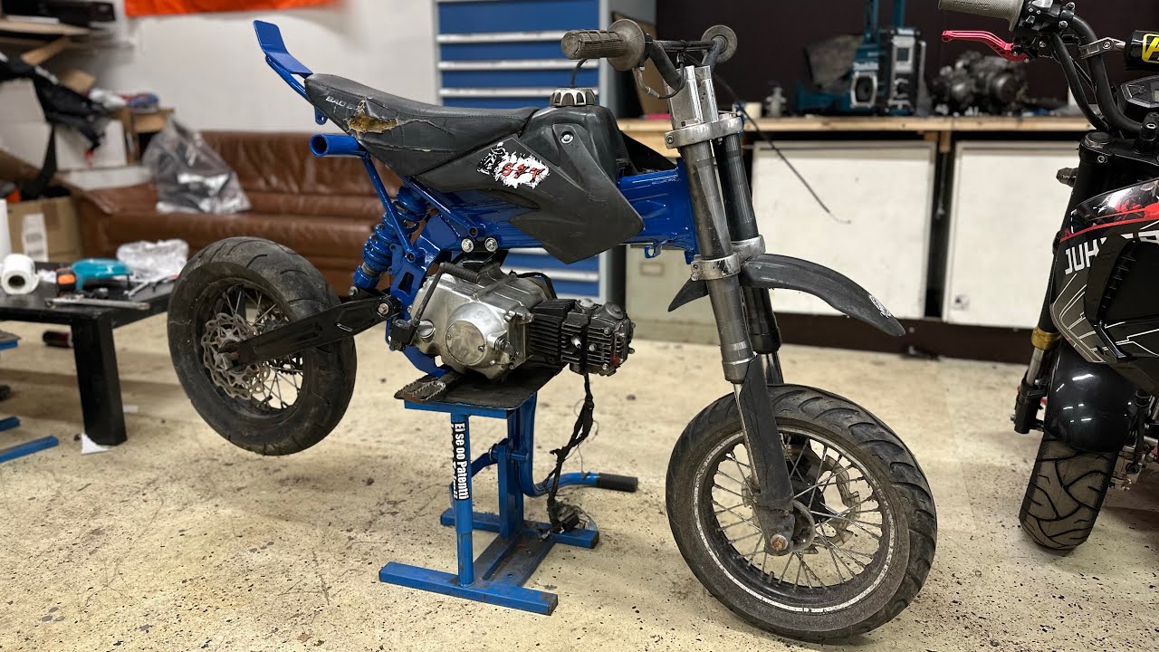 MOPON KASAAMINEN ALKAA! | Stunttiminicrossi Part 2 - YouTube