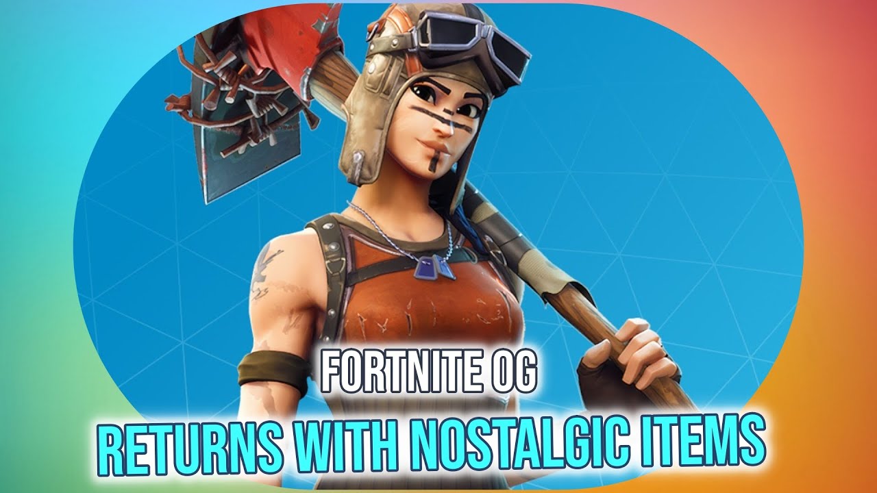 Fortnite OG Nostalgia Returns! Classic Items & Outfits Available Now ...