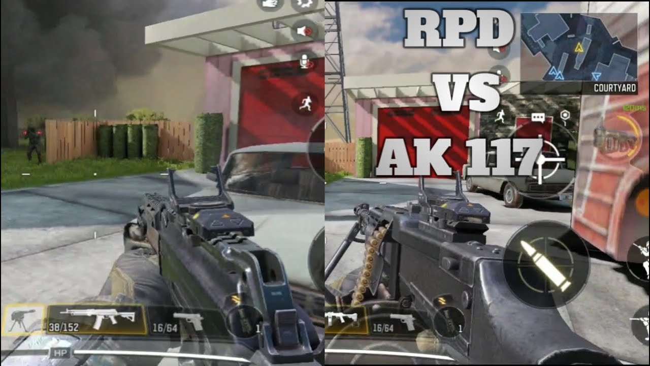 RPD VS AK 117 COMPARISON - YouTube