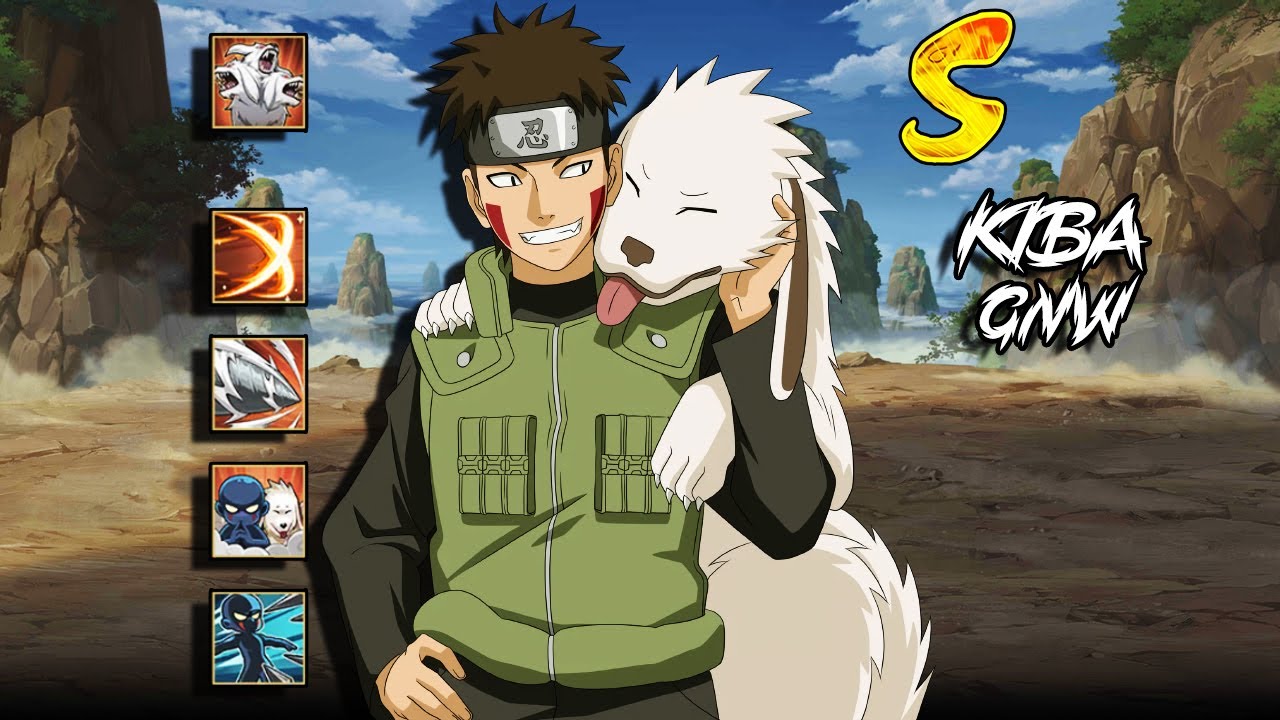 Naruto Online Mobile - Kiba GNW Gameplay - YouTube