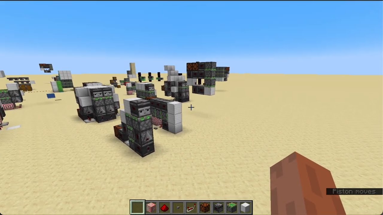 All Triple Piston Extenders in Minecraft Java - YouTube