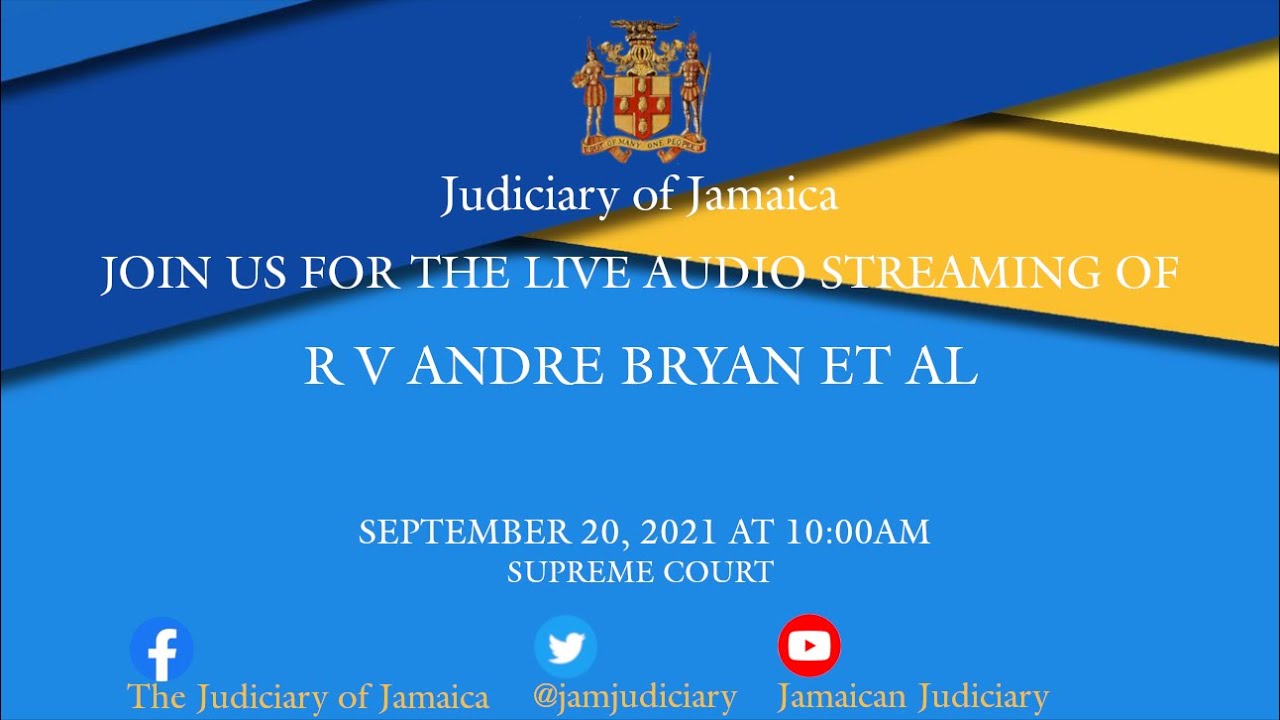 Live Audio Streaming of R v Andre Bryan et al - YouTube