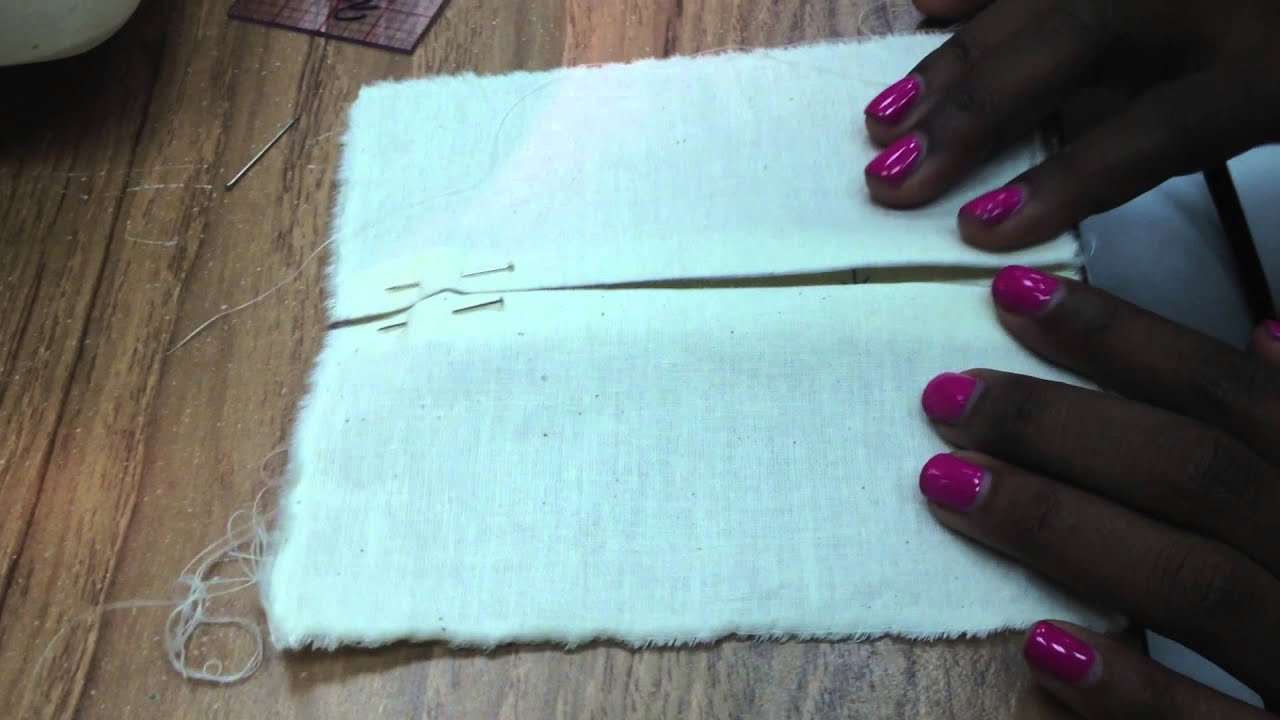 How to do inverted box pleats - YouTube