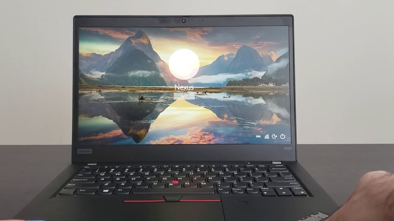 Lenovo Thinkpad x390 hands on review - YouTube