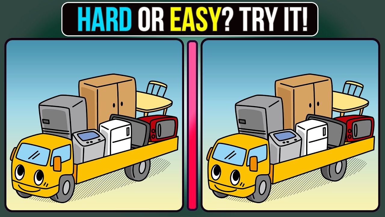 Find 3 Differences | Illustration Version - YouTube