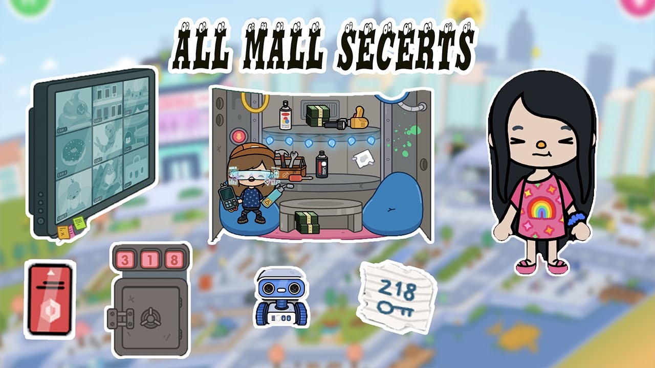 MALL SECRTS | TOCA LIFE WORLD | TOCA BOCA - YouTube