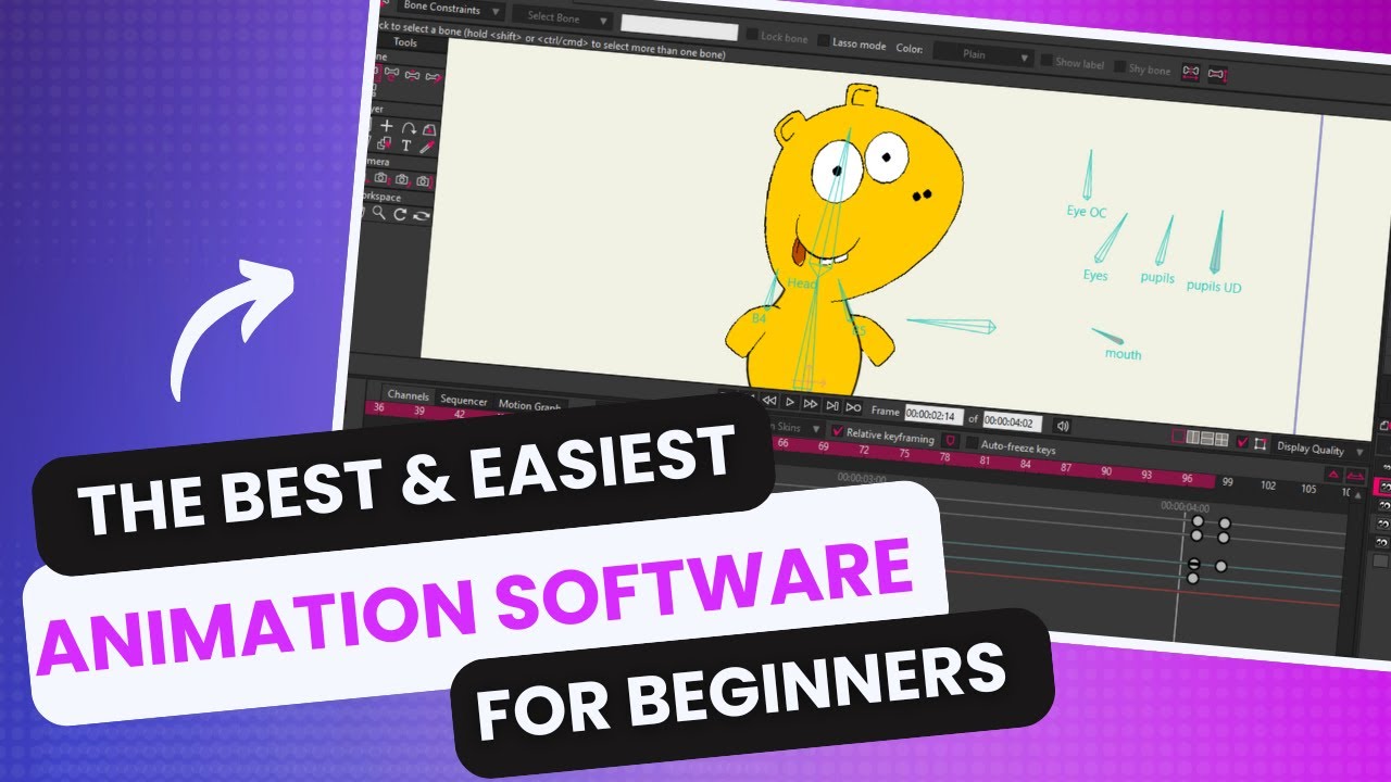 How to create Animation and logo design with Anime Studio or Moho pro ...