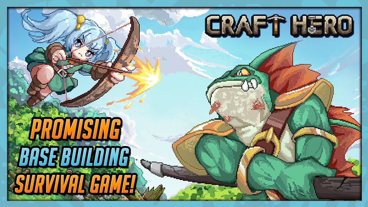 Defending My Base In This Promising Survival Game! | Craft Hero - YouTube