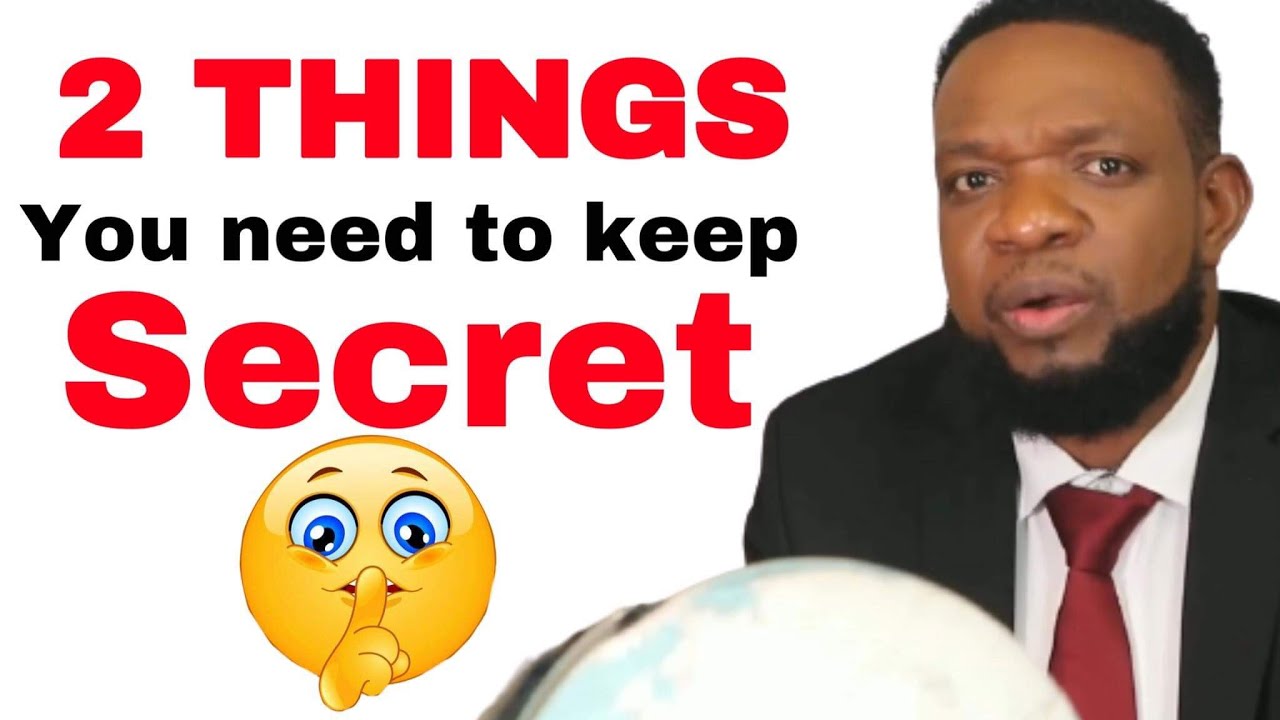 2 Things You Need to Keep secret Part 1 #theinnovatorsteam - YouTube