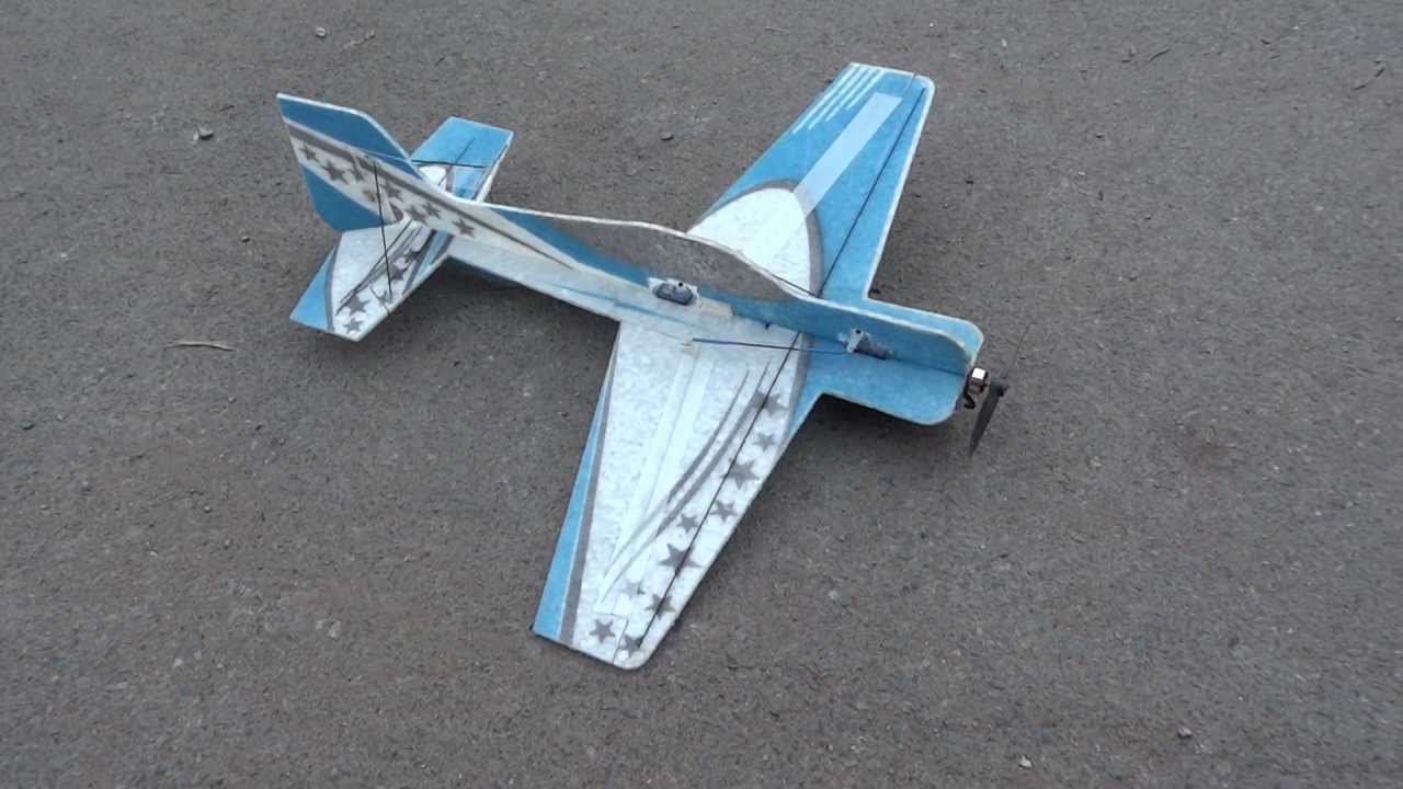 My Foami Profile Airplane "Sakura" Flying Part I. - YouTube