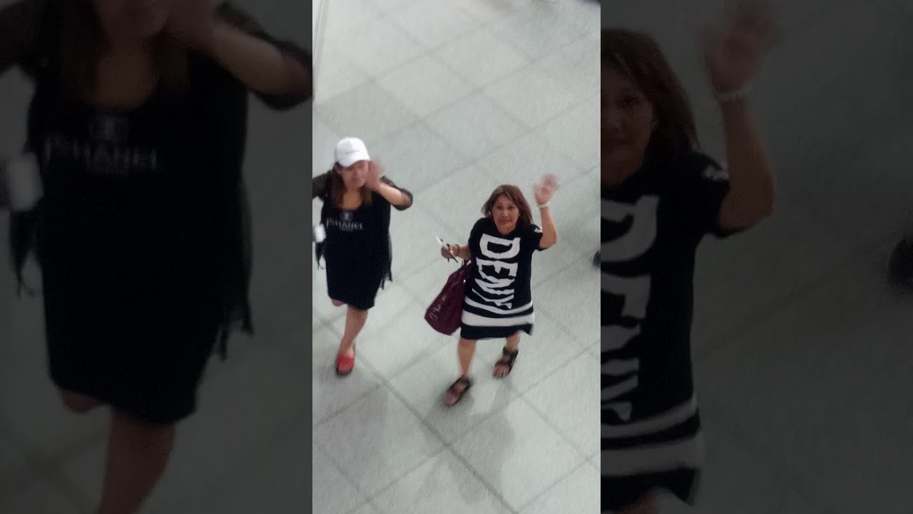 Briana and Mader NAIA T3 Back to Japan - YouTube