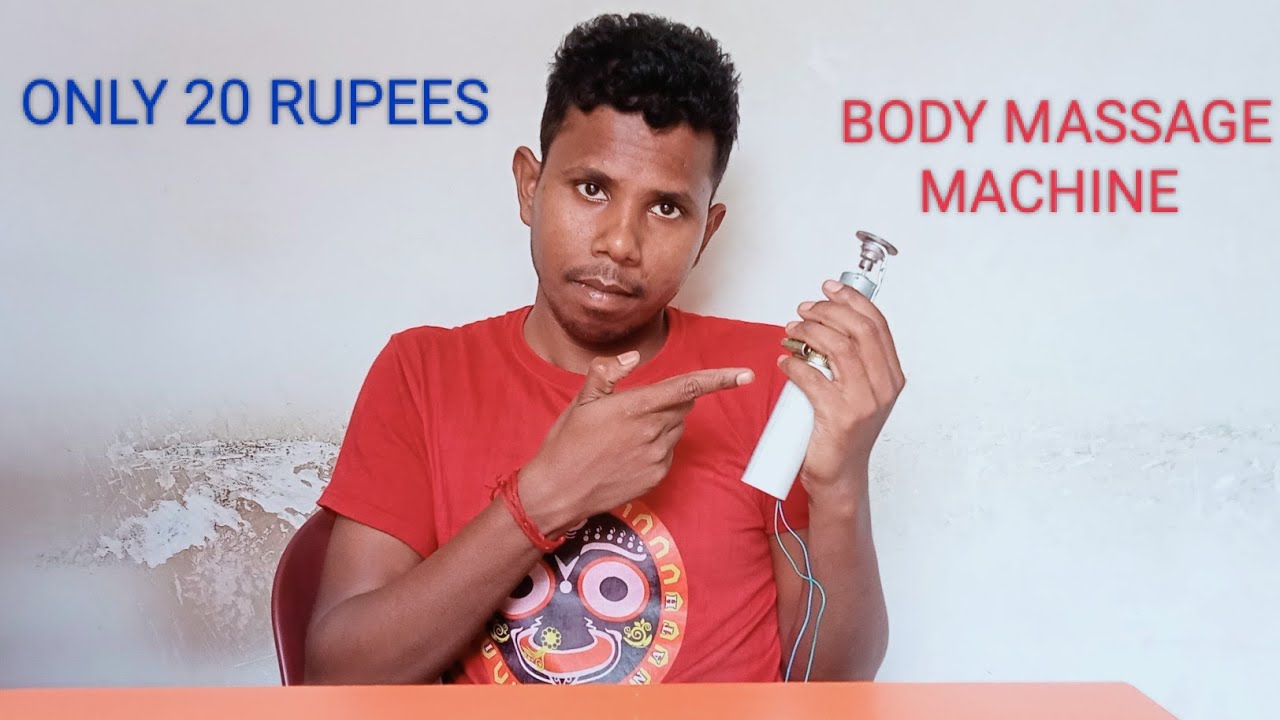 How to make body massage machine at home #1 only 20 Rupees - YouTube