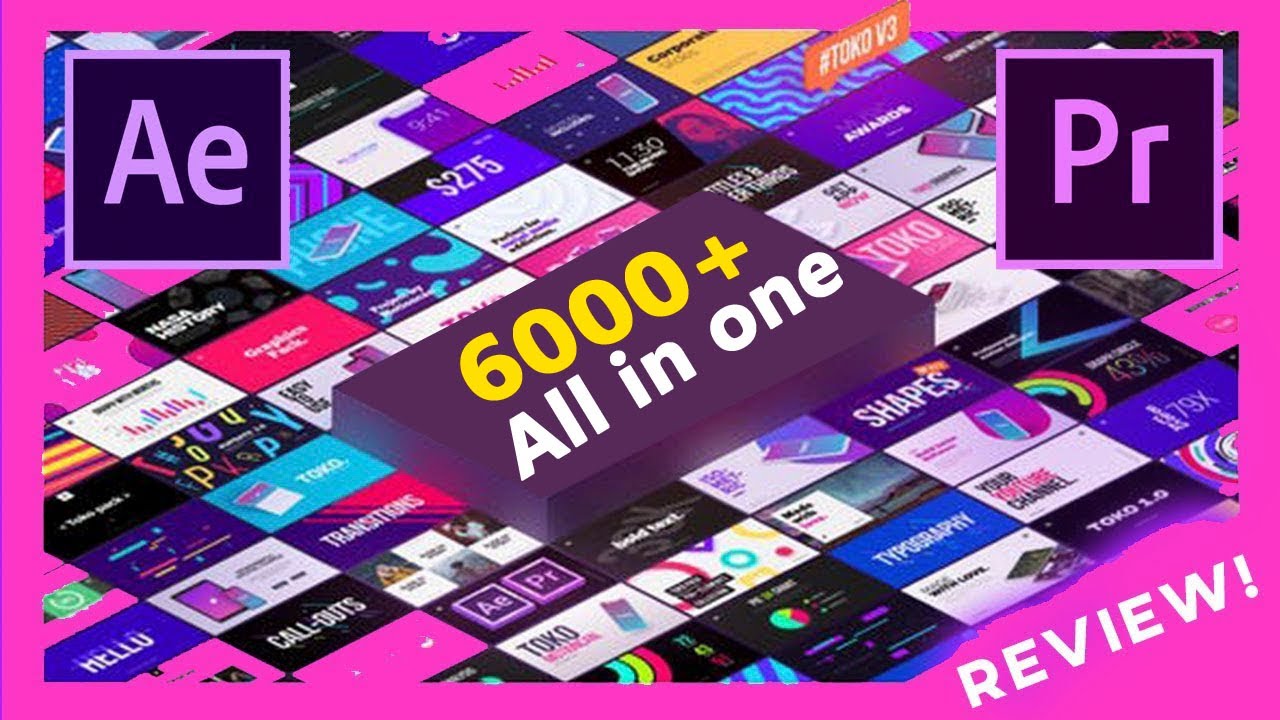 Download 6000+ Graphics Pack All in one | After Effect Project - YouTube