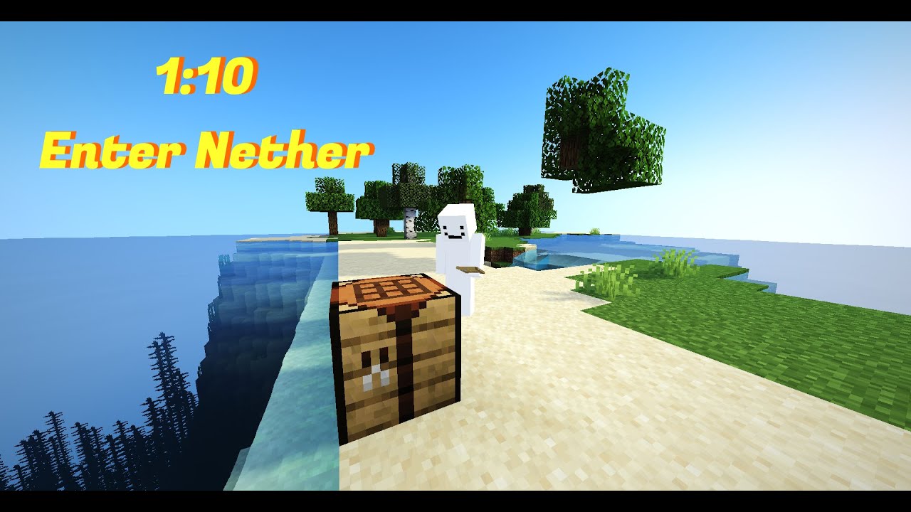 1:10 Zylenox Seed Enter Nether - YouTube